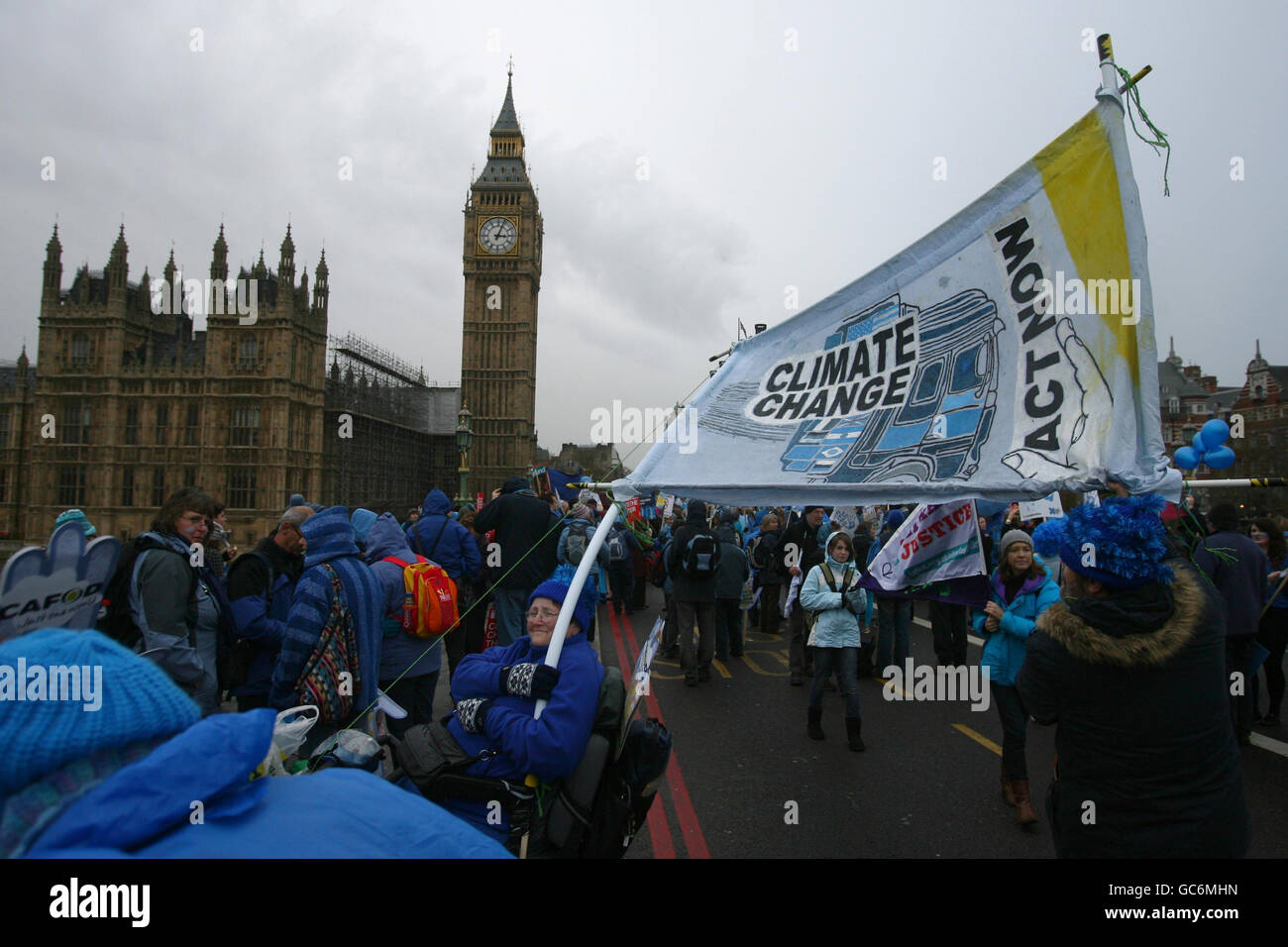 Climate change protestors copenhagen hi-res stock photography and ...