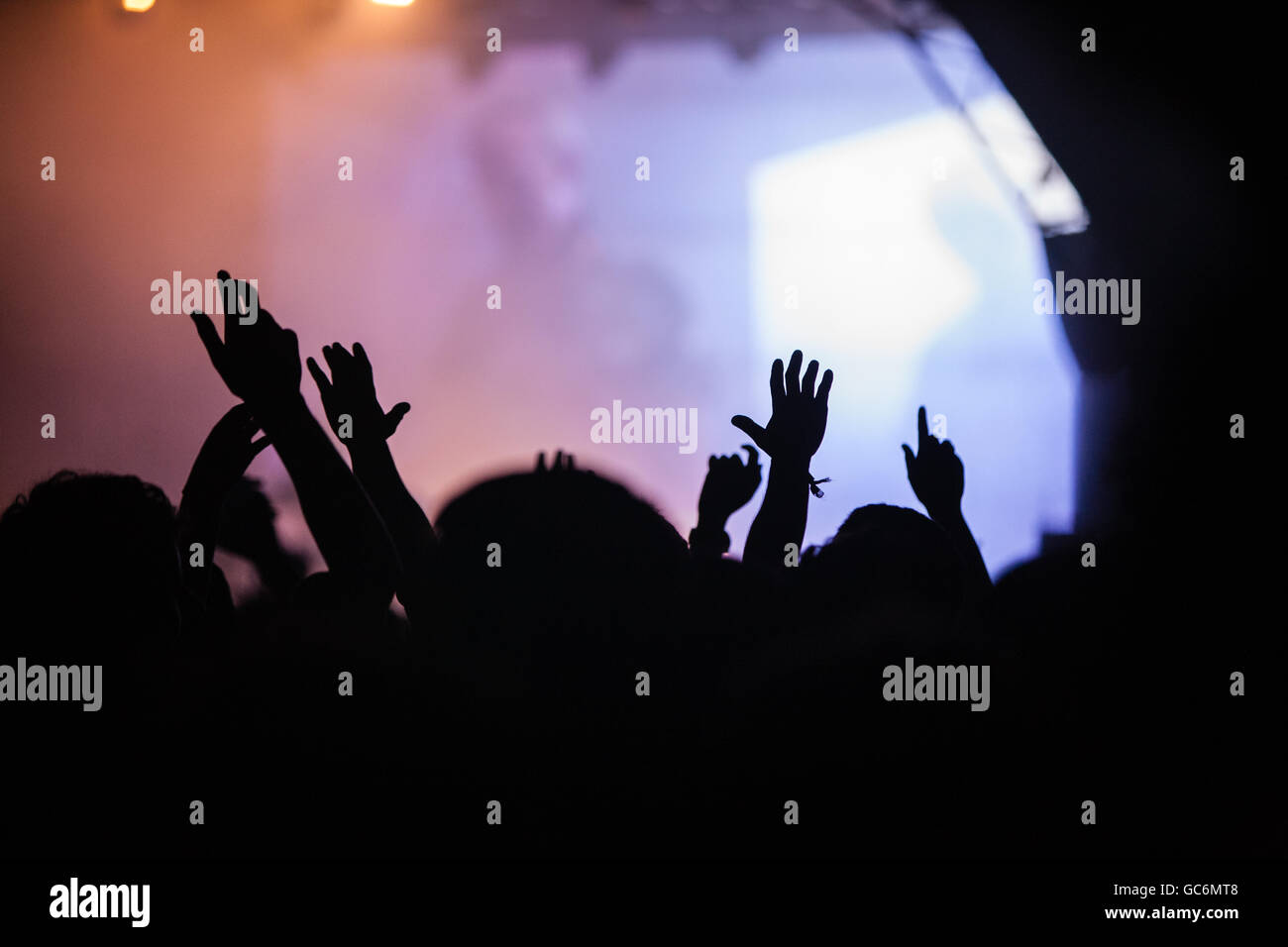 BBK Live 3 day music festival at Bilbao,Basque,Spain Stock Photo - Alamy