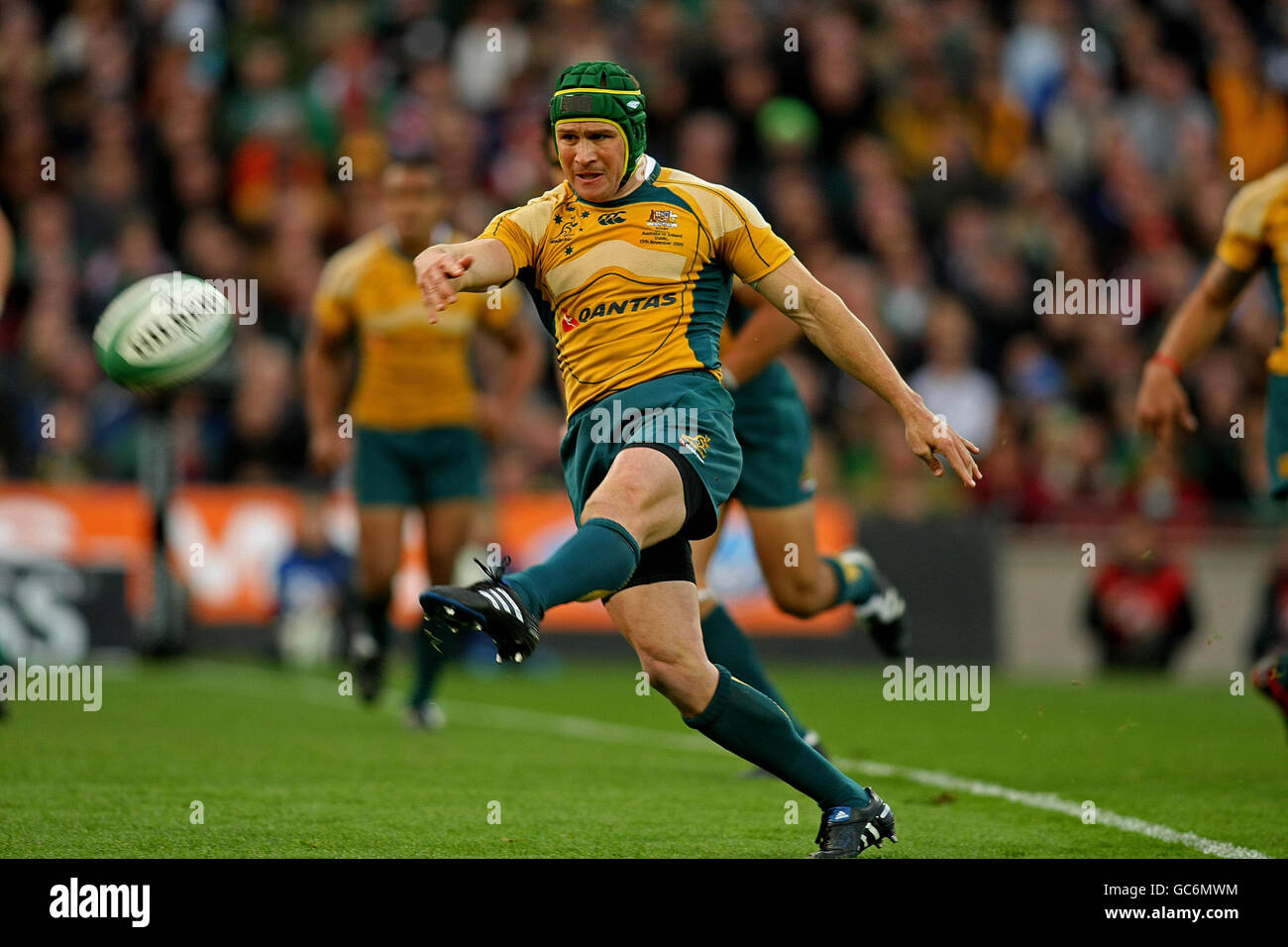 Australia's Matt Giteau in action during the Guinness Series match at ...