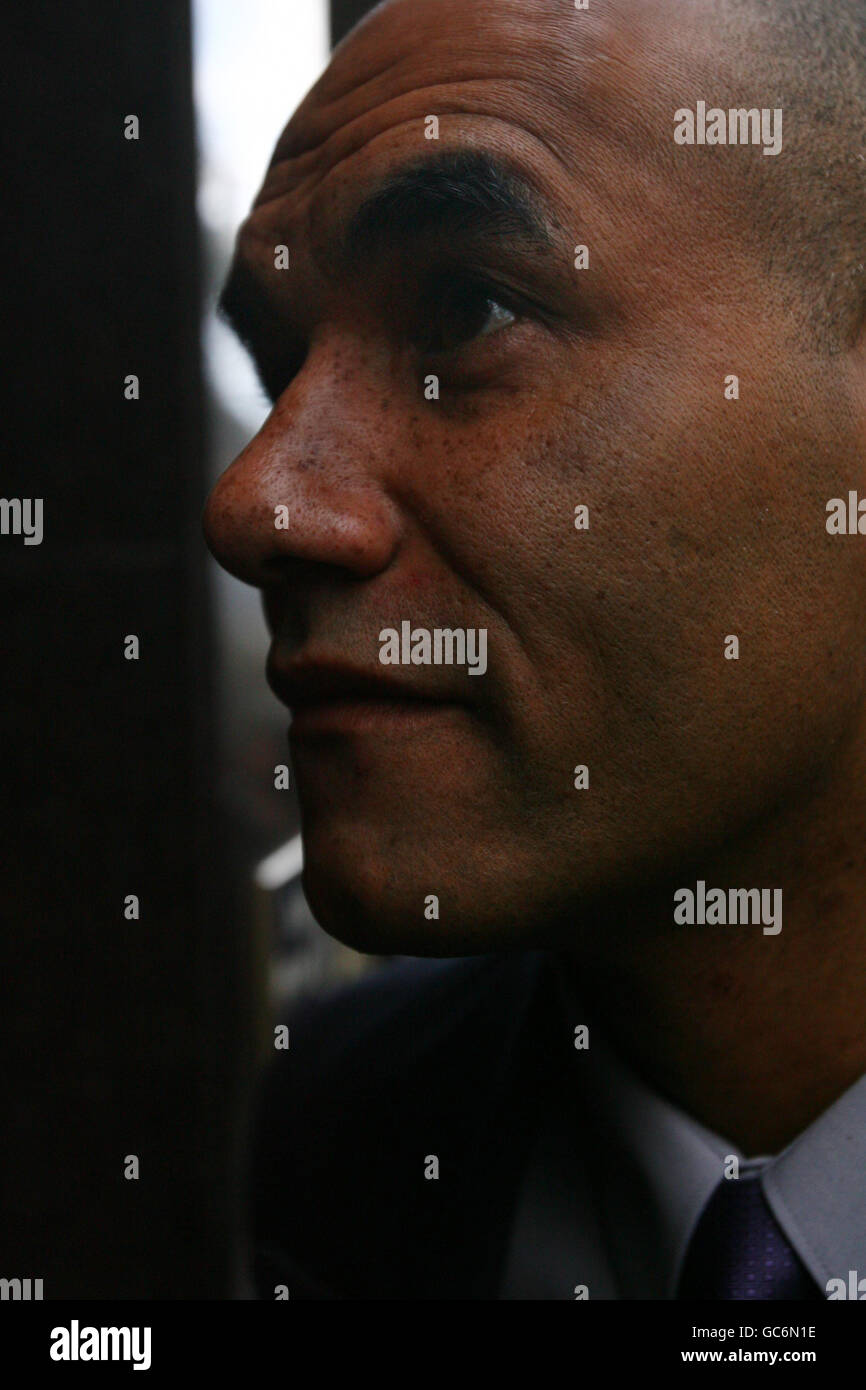 Delroy Smellie court case Stock Photo - Alamy