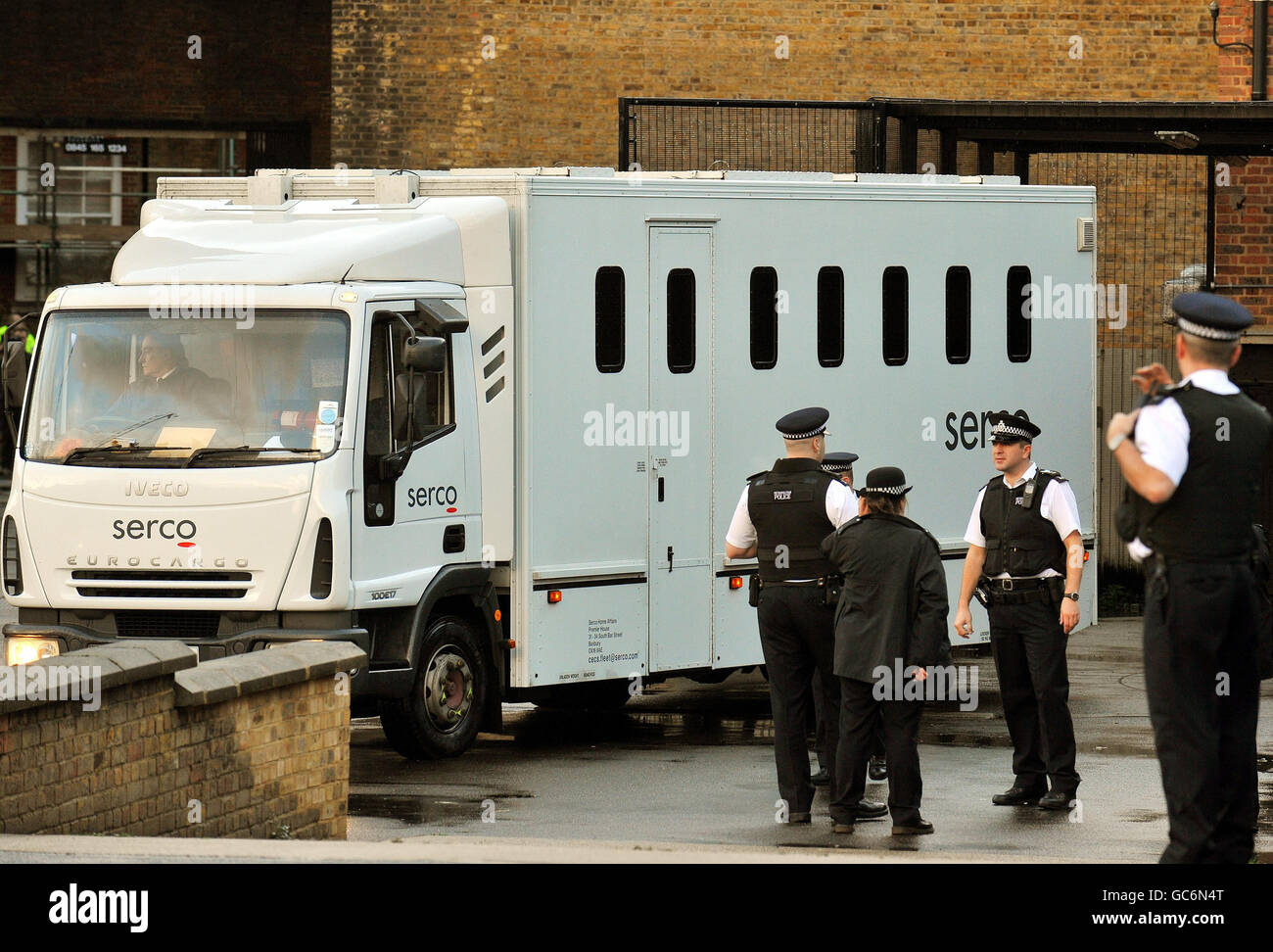 Delroy Grant court case Stock Photo - Alamy