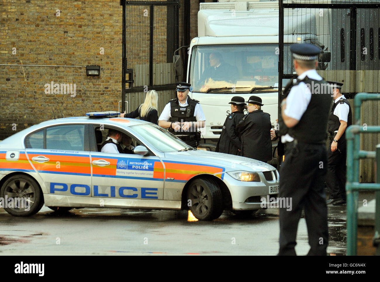 Delroy Grant court case Stock Photo - Alamy