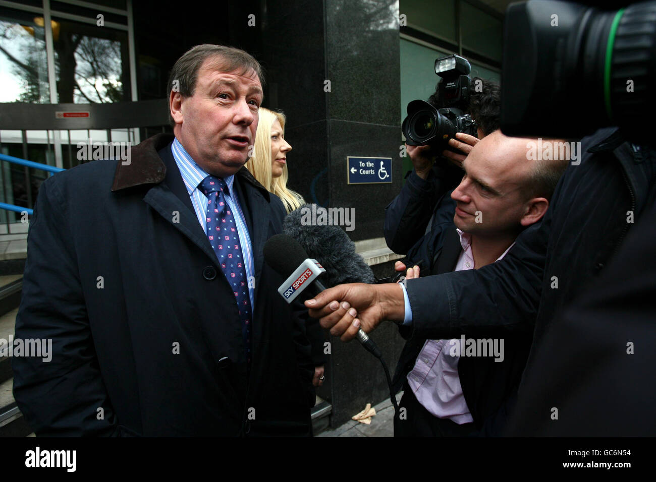 Peter Storrie court case Stock Photo - Alamy