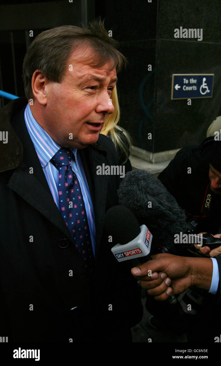 Peter Storrie court case Stock Photo - Alamy