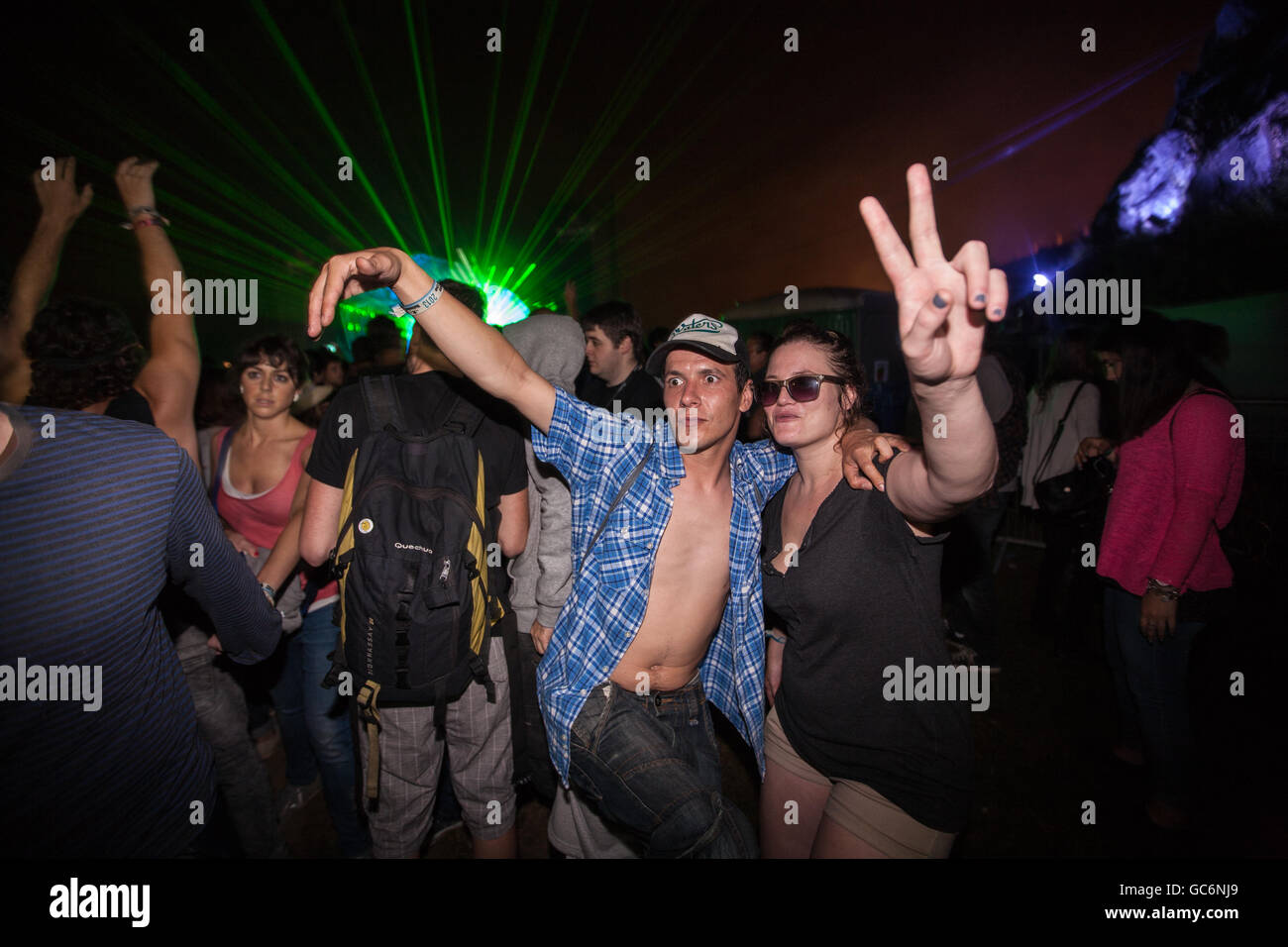 BBK Live 3 day music festival at Bilbao,Basque,Spain Stock Photo - Alamy