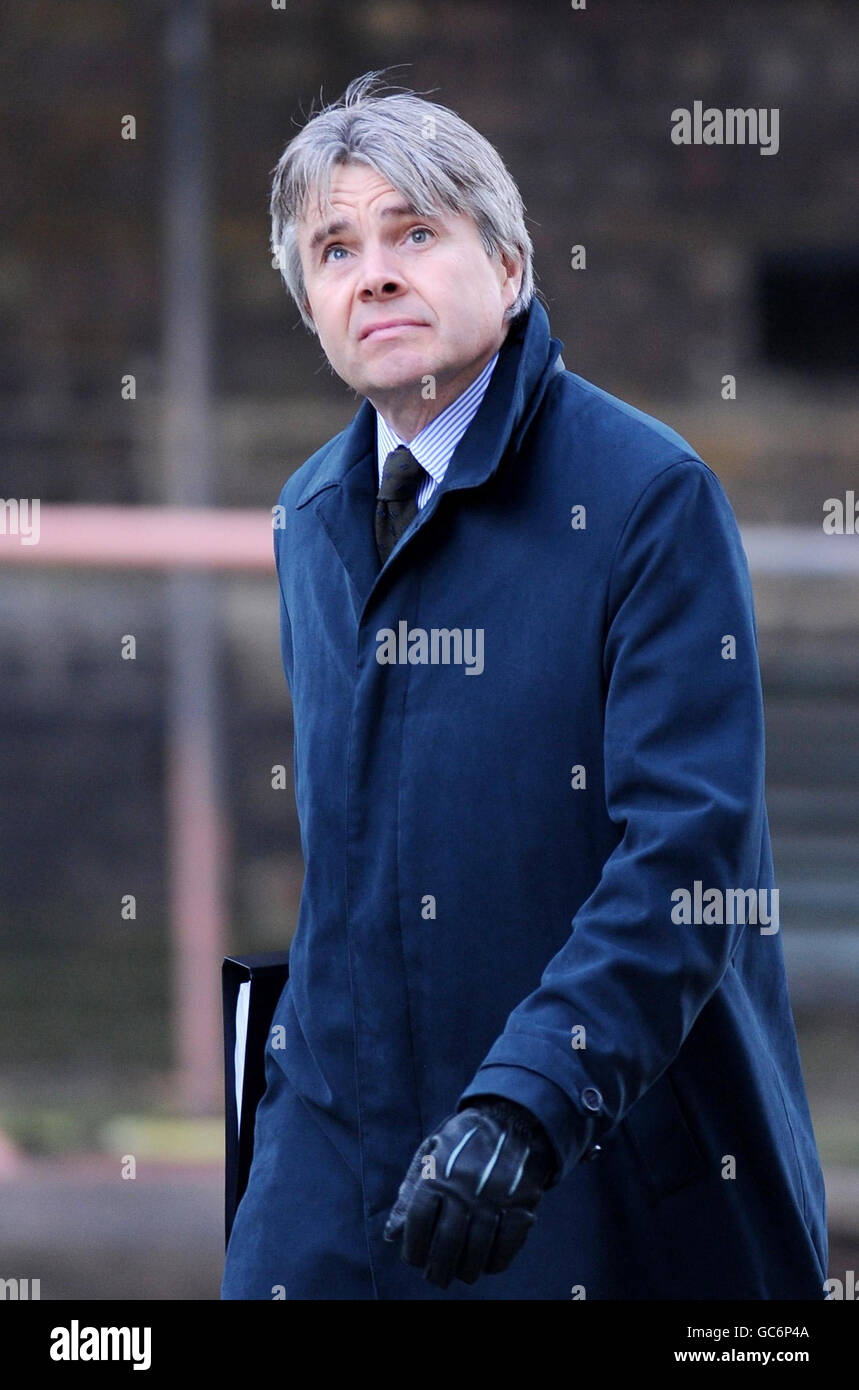 Lord Drayson, Minister of State for Science and Innovation, arrives at ...