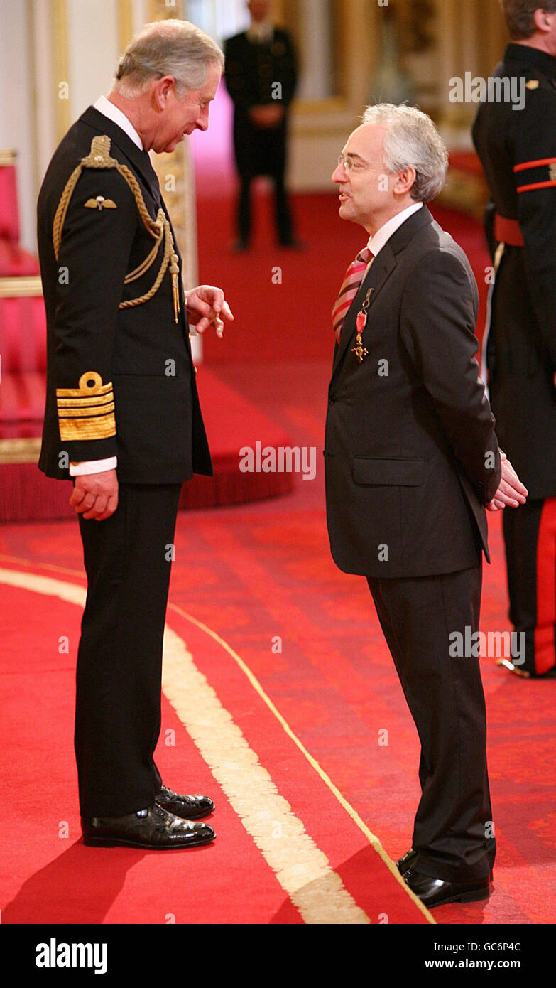 Dr. Christopher Handy from Stourbridge is made an OBE by the Prince of ...