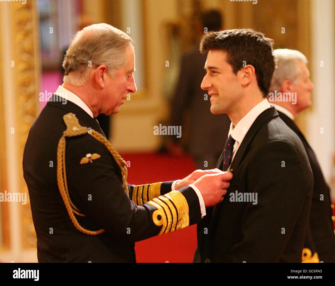 Receives mbe prince wales investiture ceremony buckingham palace hi-res ...
