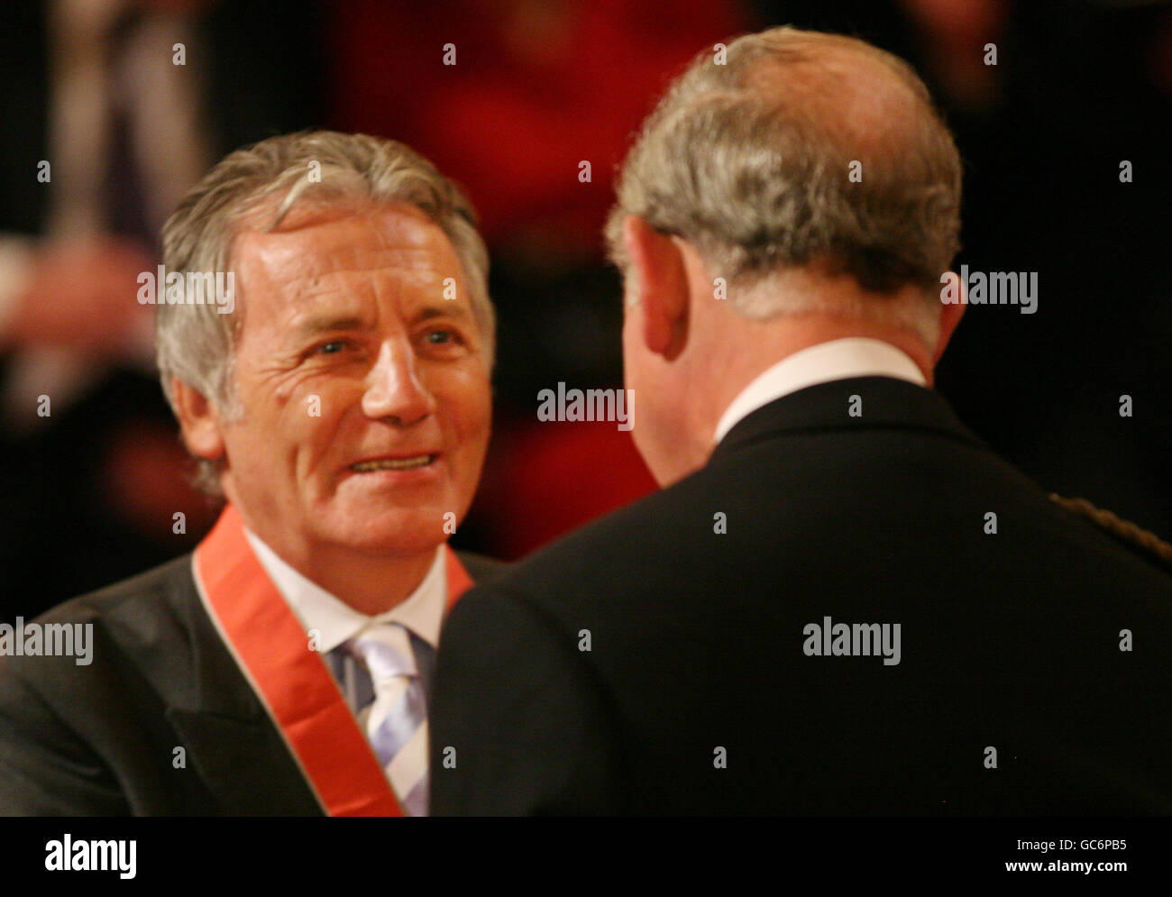 Fashion designer Jeff Banks receives his Commander of the British ...