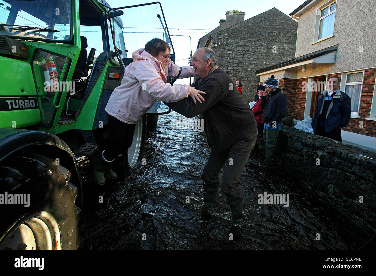 Flooding in Ireland Stock Photo - Alamy