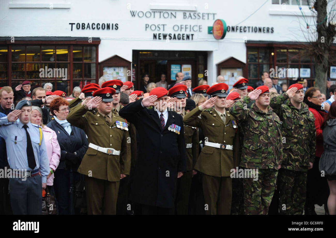 Sergeant Robert David Loughran-Dickson repatriation Stock Photo - Alamy