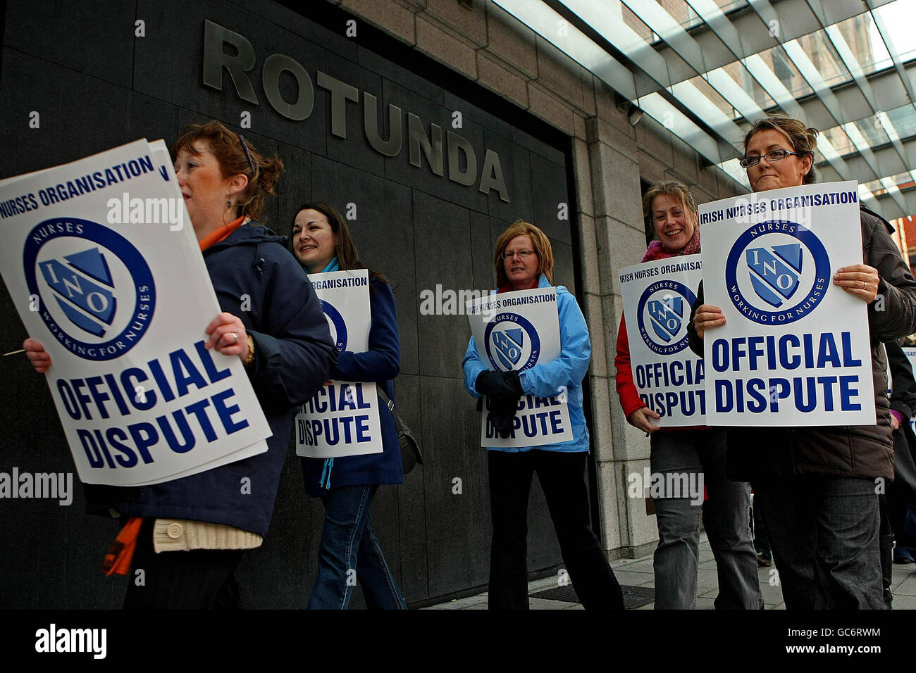 Public service workers strike Stock Photo - Alamy