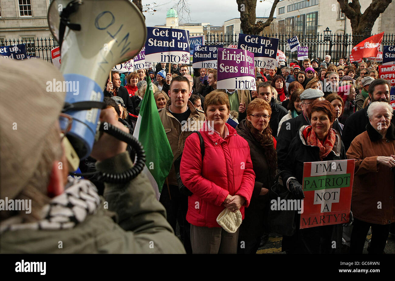 Public service workers strike Stock Photo - Alamy