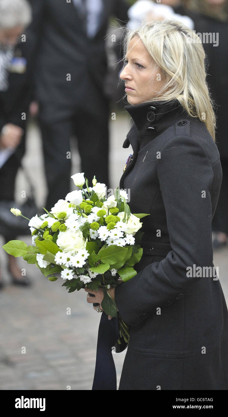 Staff Sergeant Olaf Schmid funeral Stock Photo - Alamy