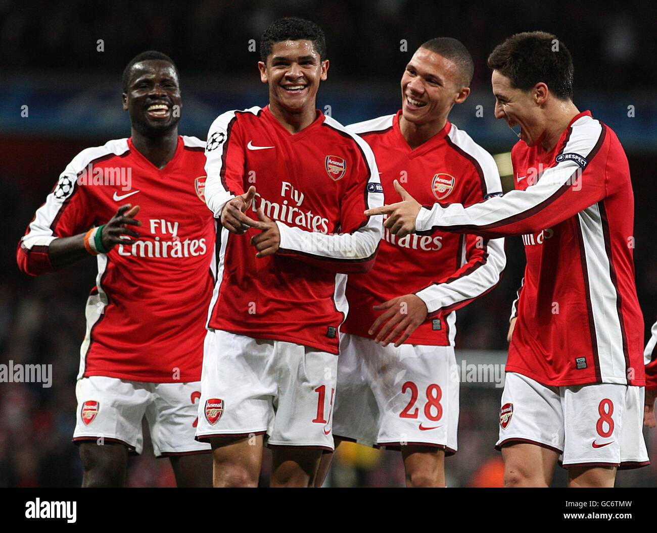 Soccer uefa champions league group arsenal standard liege emirates ...