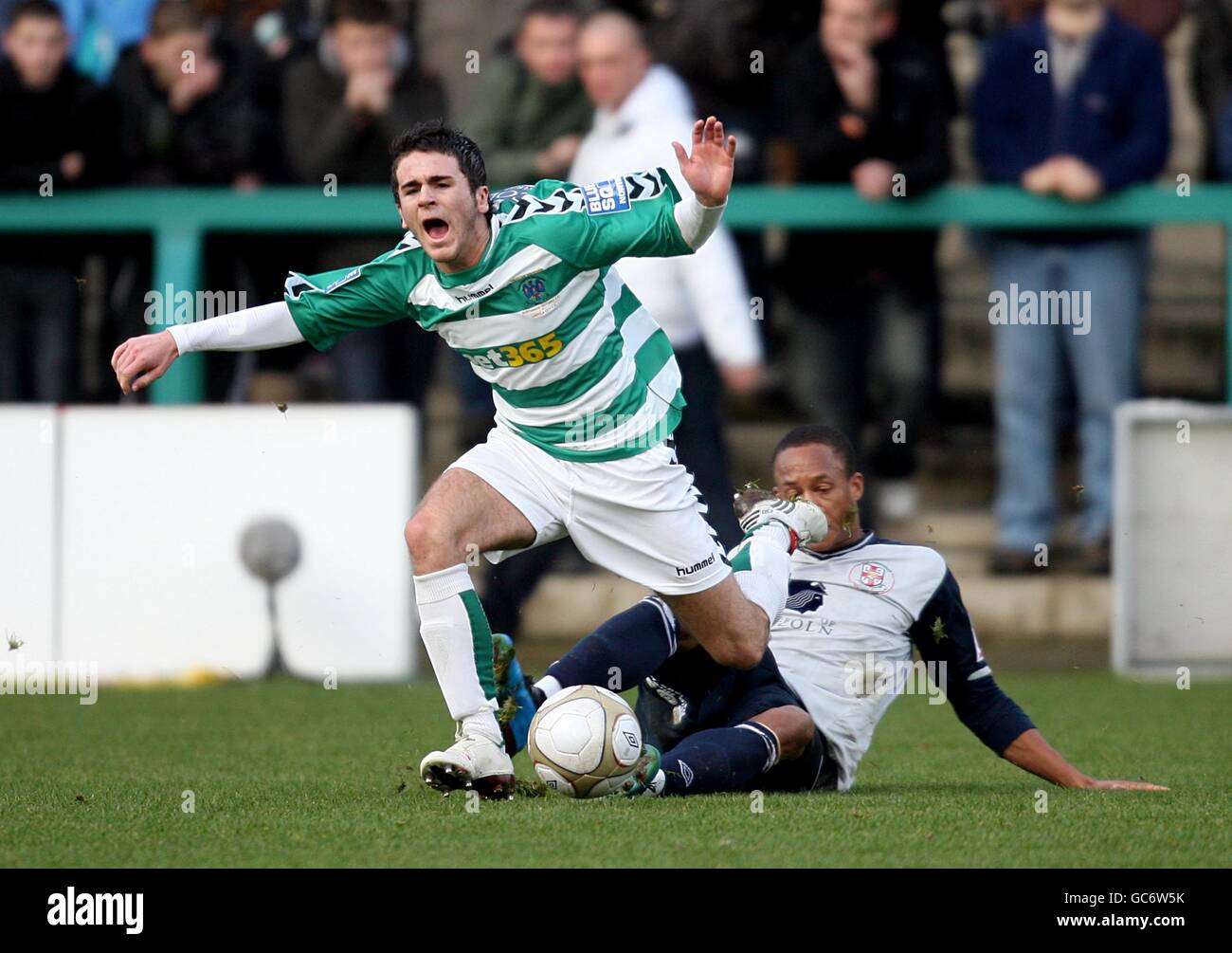 Soccer fa cup round northwich victoria lincoln city victoria stadium hi ...