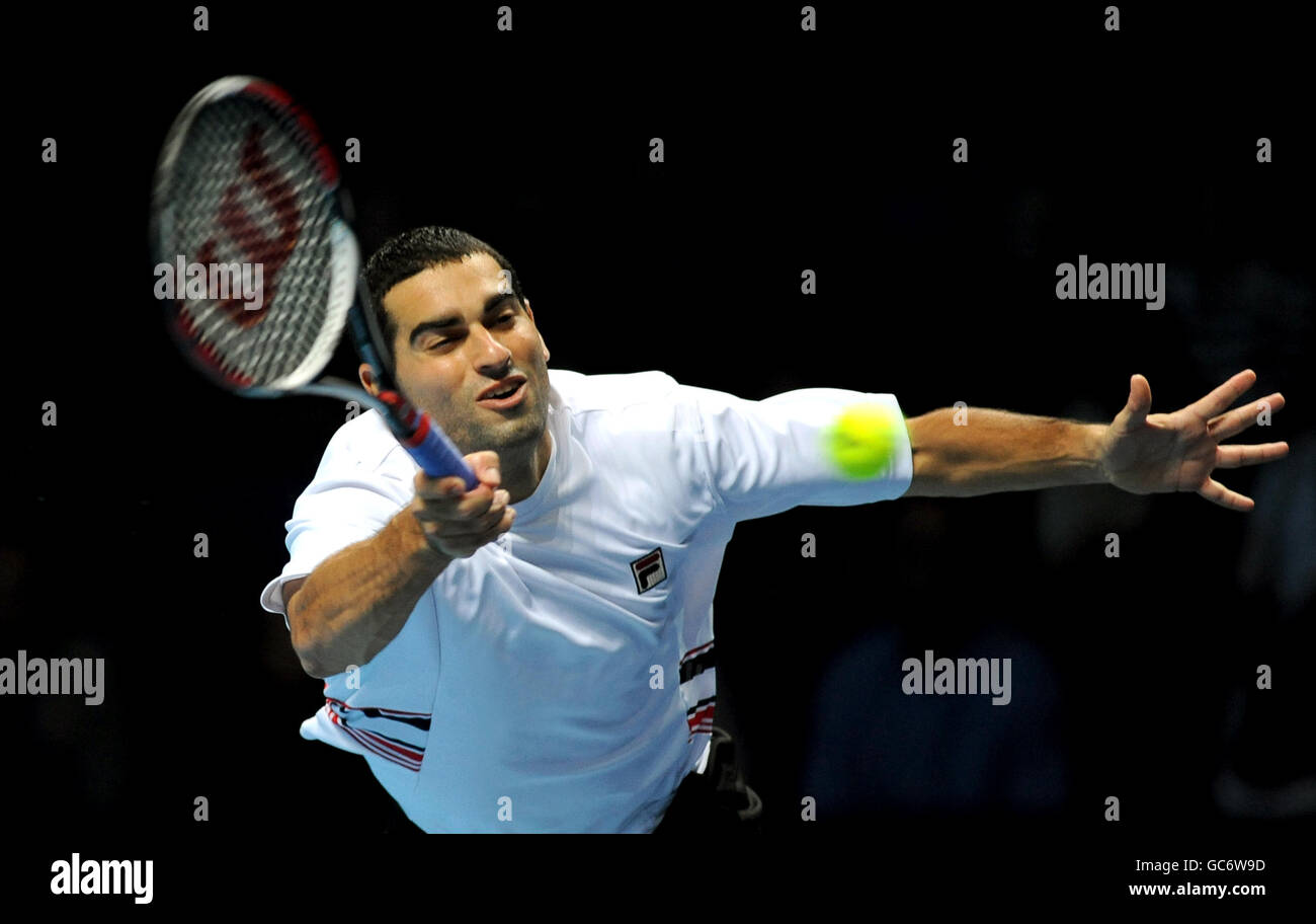 Israel's Andy Ram during the Barclays ATP World Tennis Tour Finals at ...