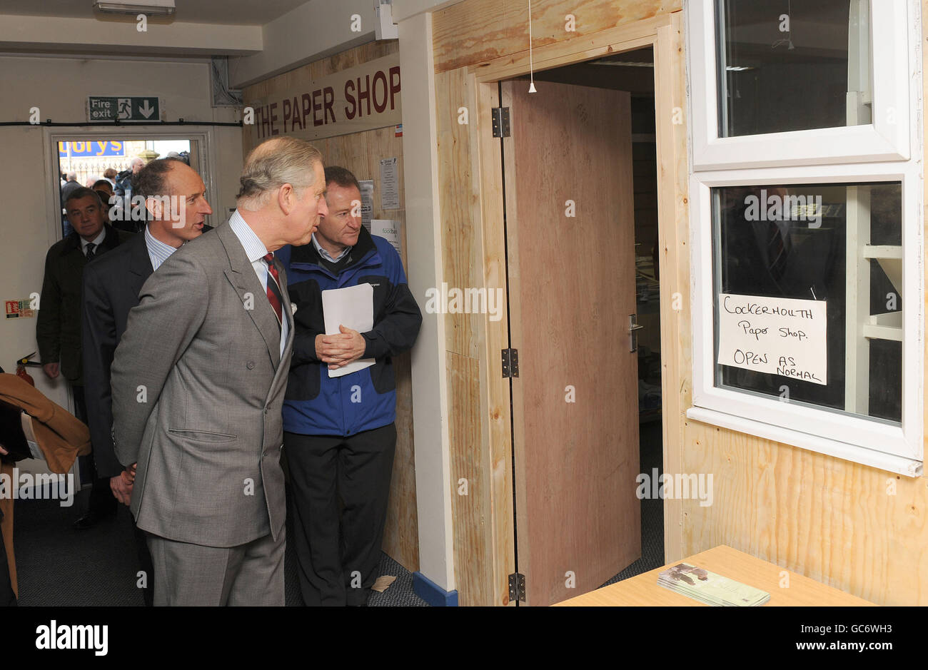 The Prince of Wales in Cockermouth where some shops are starting to re ...