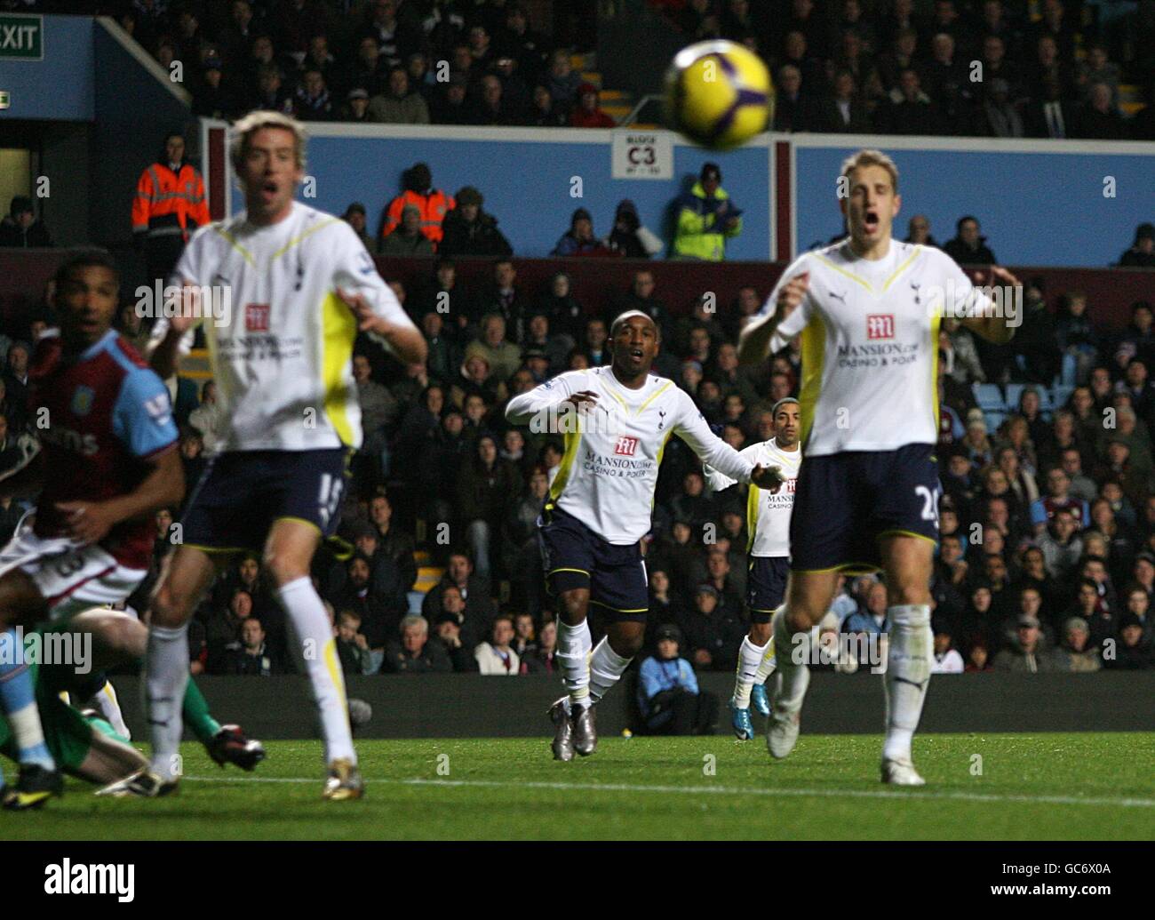 Peter crouch left jermain defoe centre rue missed chance hi-res stock ... Peter crouch left jermain defoe centre rue missed chance hi-res stock ...