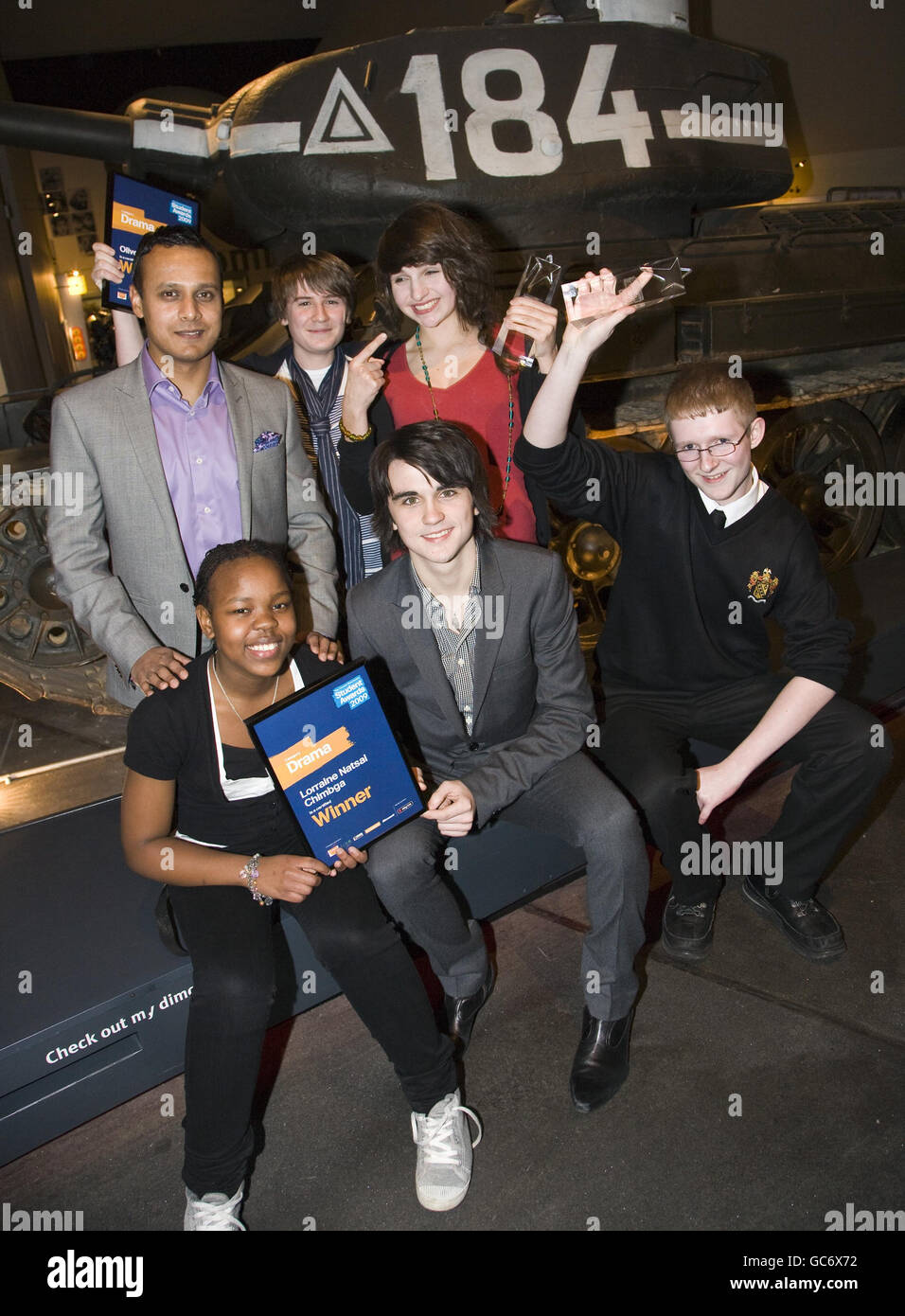 Coronation Street star Ben Thompson (centre front) and Apprentice ...