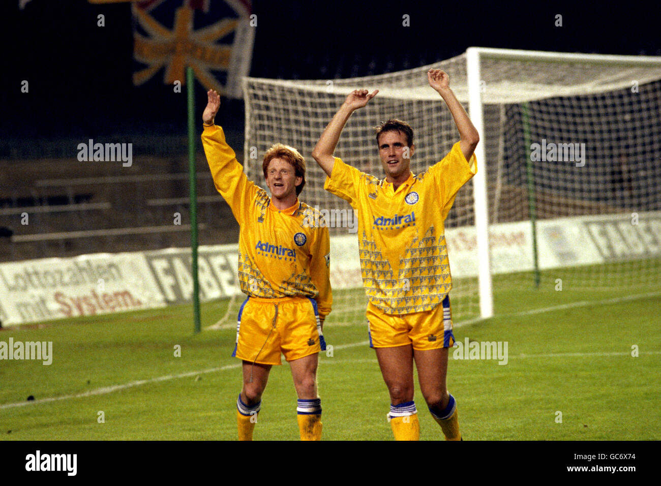 Leeds goalscorers gordon strachan hi-res stock photography and images ...
