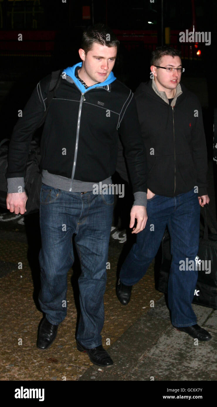 Cousins Michael Binnington (left), 23, and Luke Atkinson (right), 24 ...