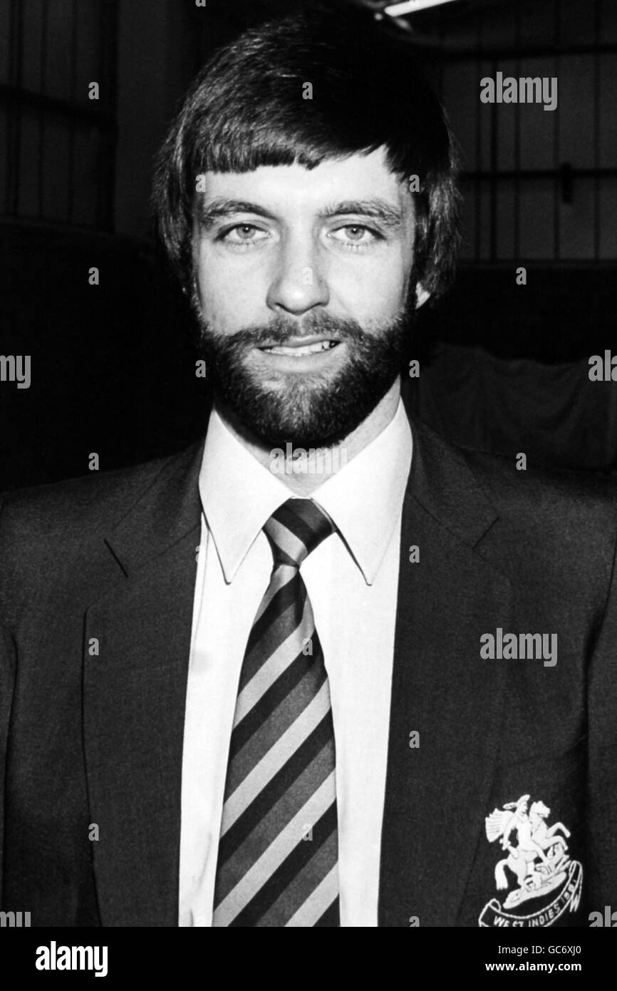 Cricket Portraits. England cricketer, Peter Willey Stock Photo - Alamy