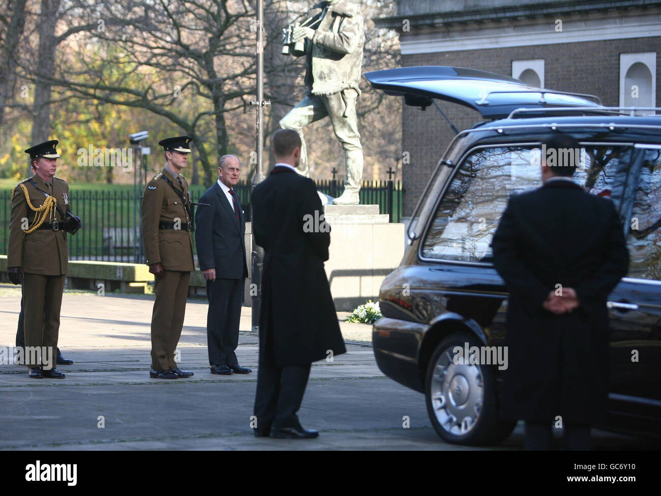 Darren Chant funeral Stock Photo - Alamy
