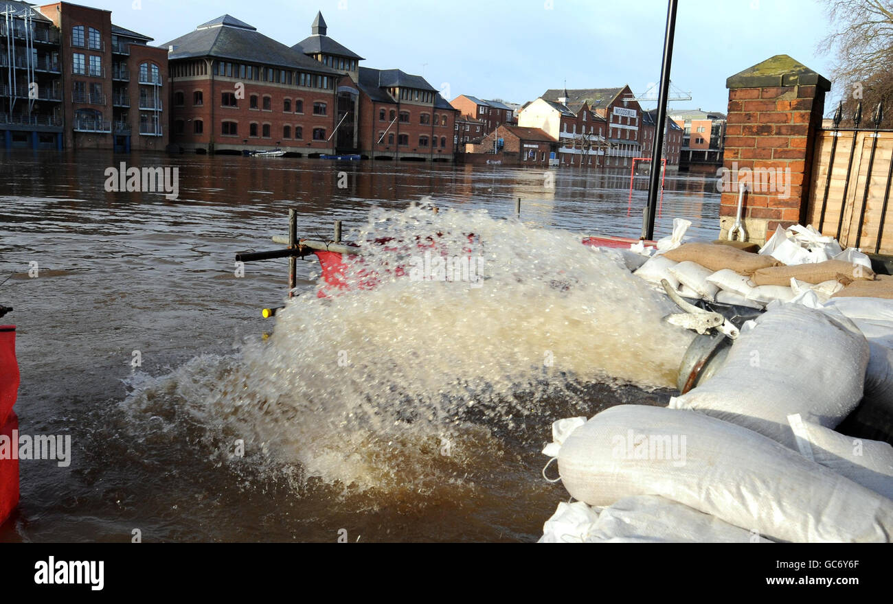 Flooding in UK Stock Photo - Alamy