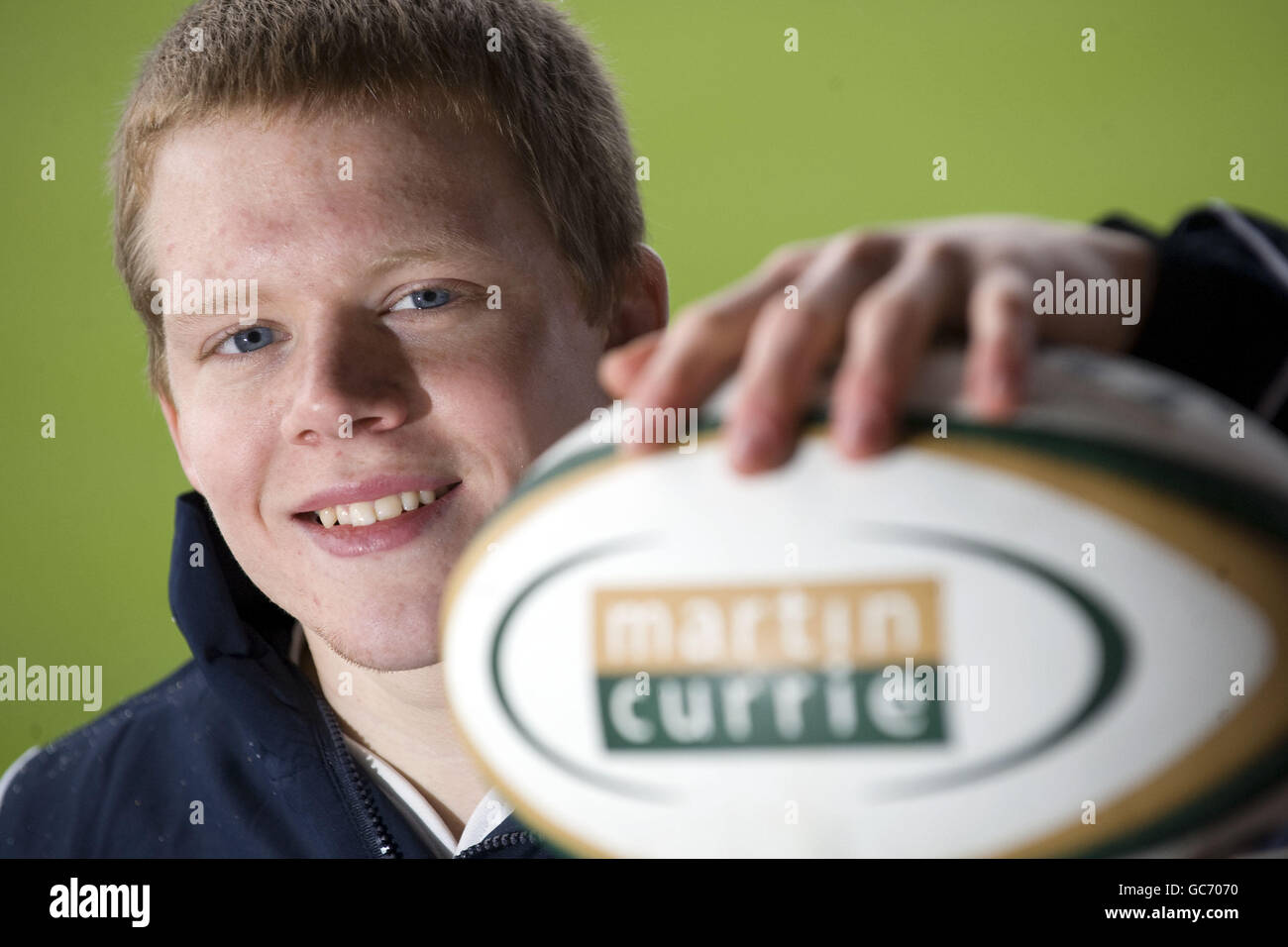 19 year old Kris Hamilton from Wick poses for pictures during an ...