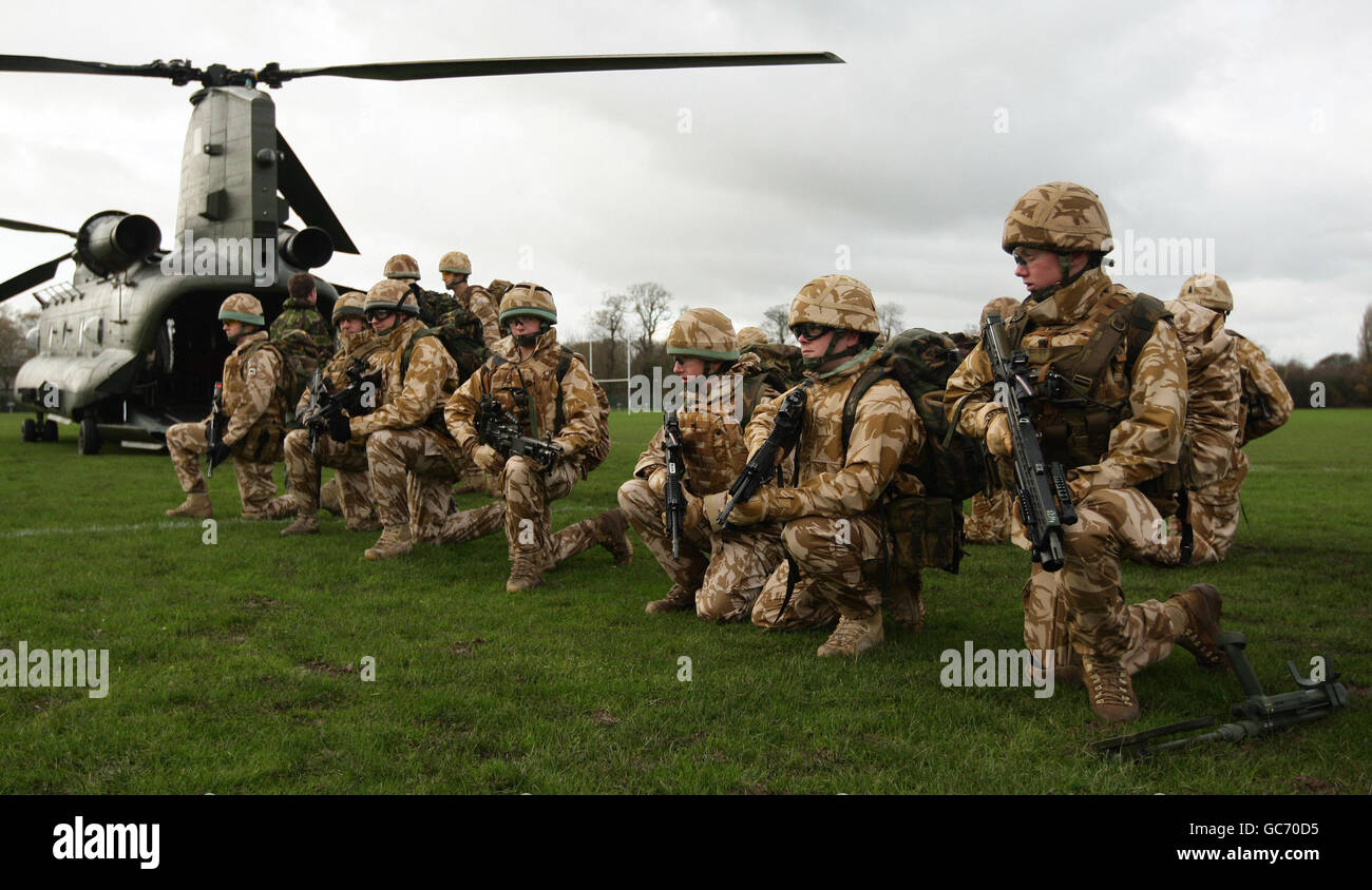 Extra troops deployed to Afghanistan Stock Photo - Alamy
