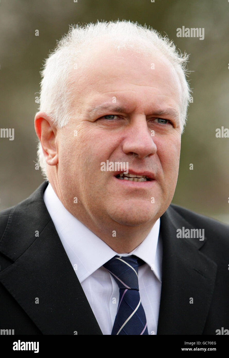 Armed Forces Minister Bill Rammell arrives to watch soldiers of 1st ...
