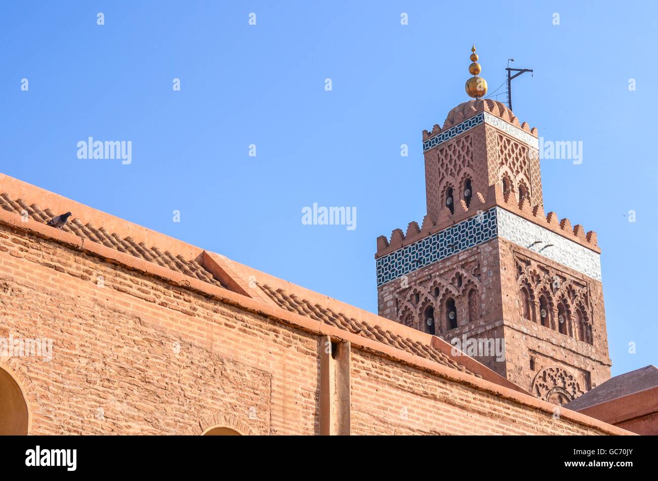Kouboubia Mosque on a Clear Day Stock Photo - Alamy