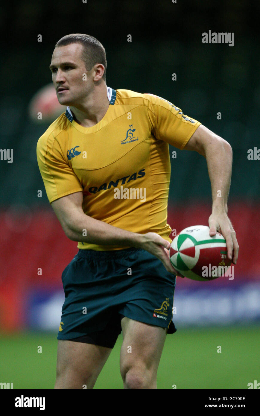 Rugby Union - Australia Training Session - Millennium Stadium ...