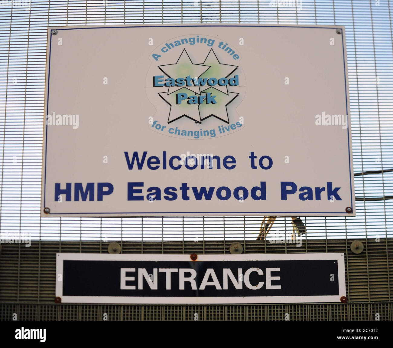 Hm prison sign hi-res stock photography and images - Alamy