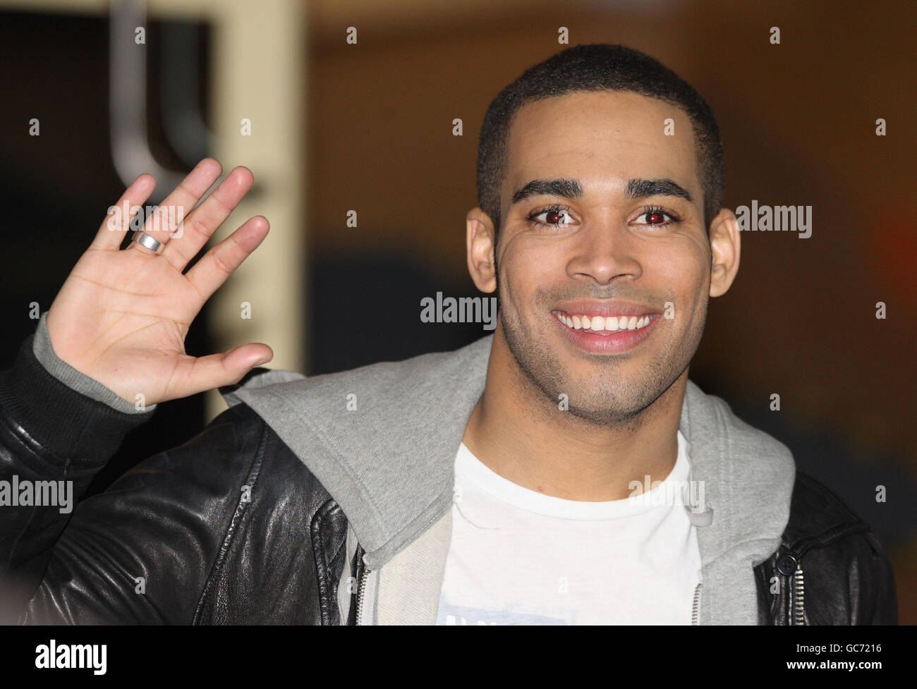 X Factor contestant Danyl Johnson leaves Fountain Studios, Wembley ...