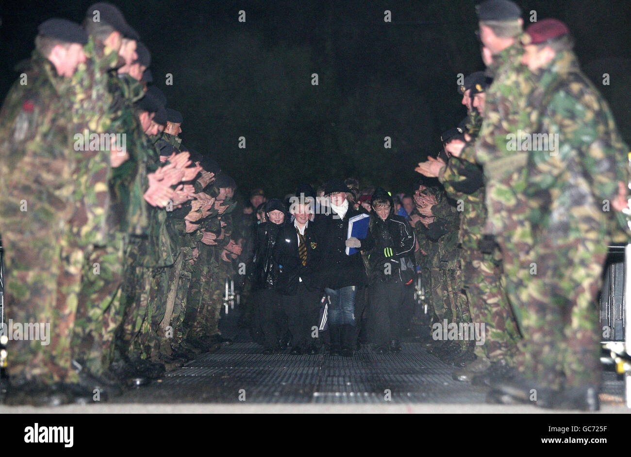 Barker crossing opens hi-res stock photography and images - Alamy