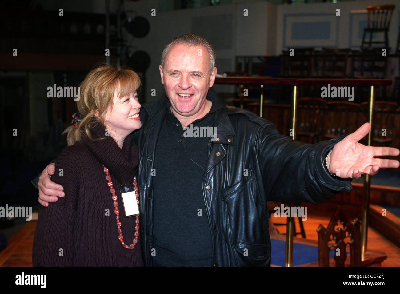 ANTHONY HOPKINS & ANGHARAD REES Stock Photo - Alamy