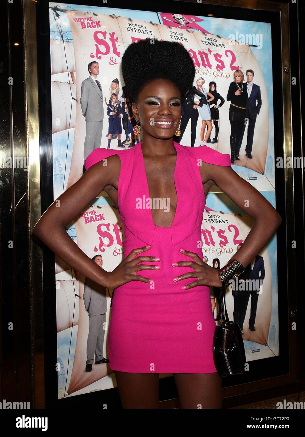 Shingai Shoniwa of The Noisettes arriving for the UK premiere of St ...