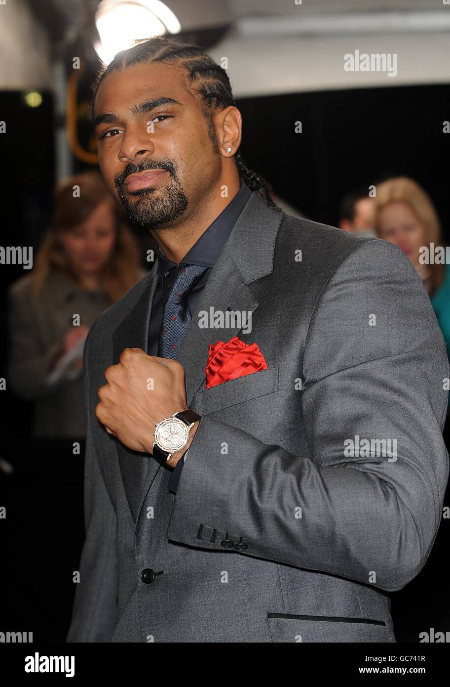 David Haye arriving for the British Comedy Awards 2009 at London ...