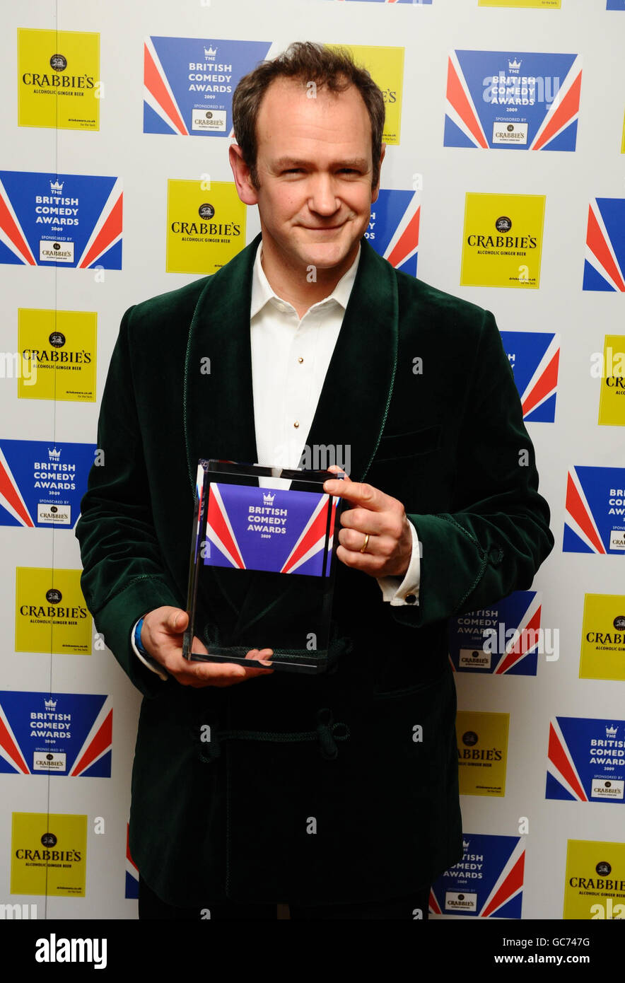 Alexander Armstrong collects the award for Best Comedy Panel Show for ...