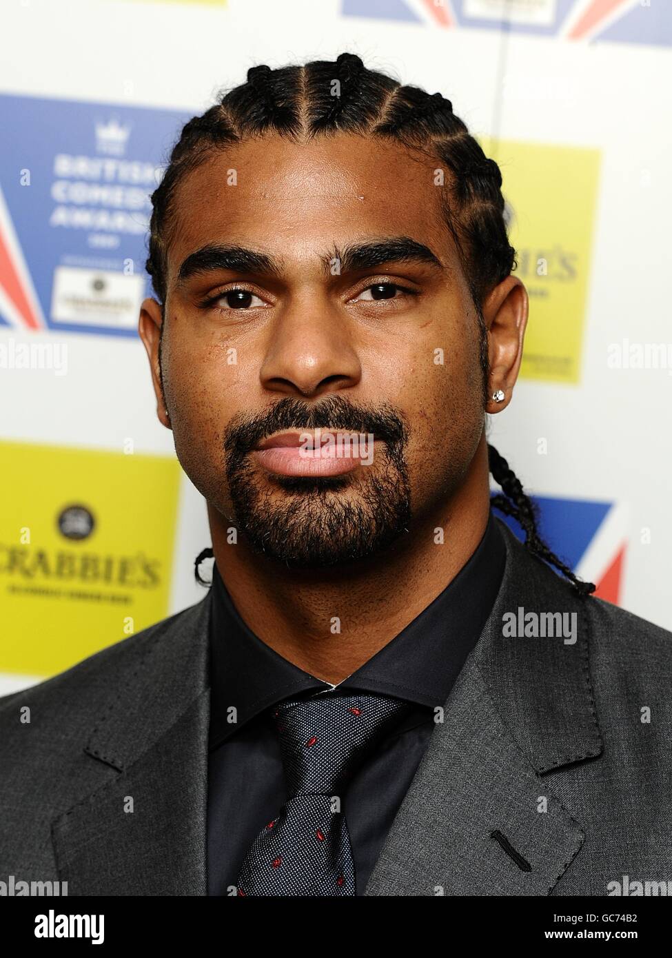David Haye arriving for the British Comedy Awards 2009 at London ...