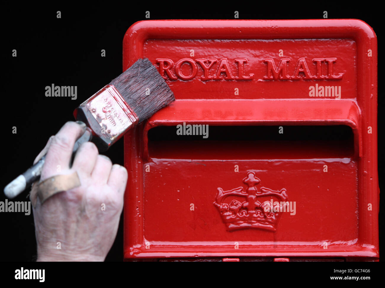John Cooper, 69, who has been making post boxes since he was 15 years ...