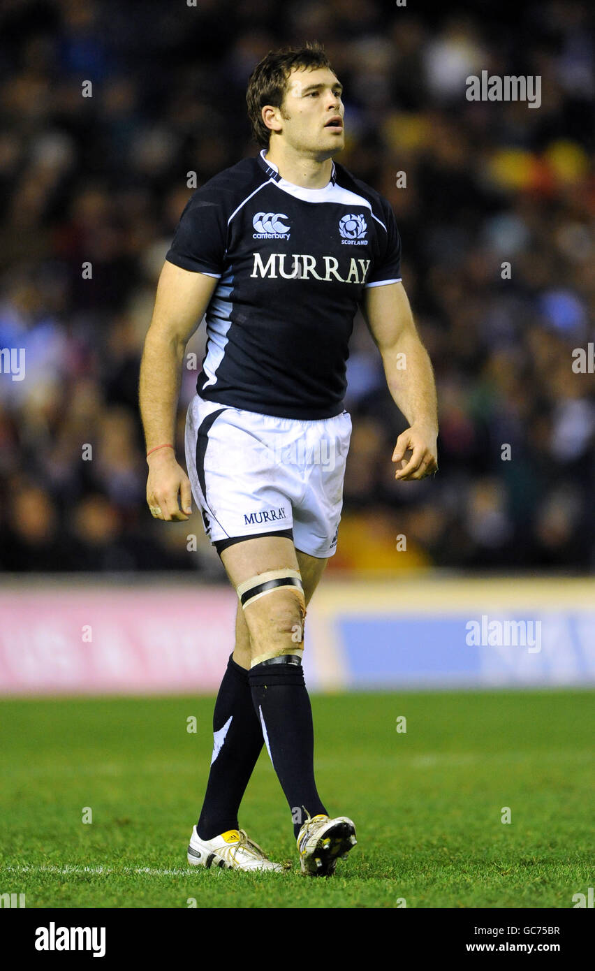 Rugby Union - 2009 Bank Of Scotland Corporate Autumn Test - Scotland v ...