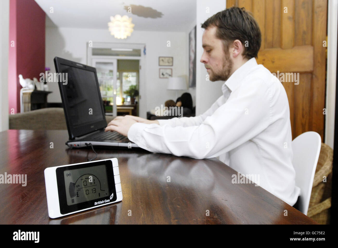 British gas energysmart monitor hi-res stock photography and images - Alamy