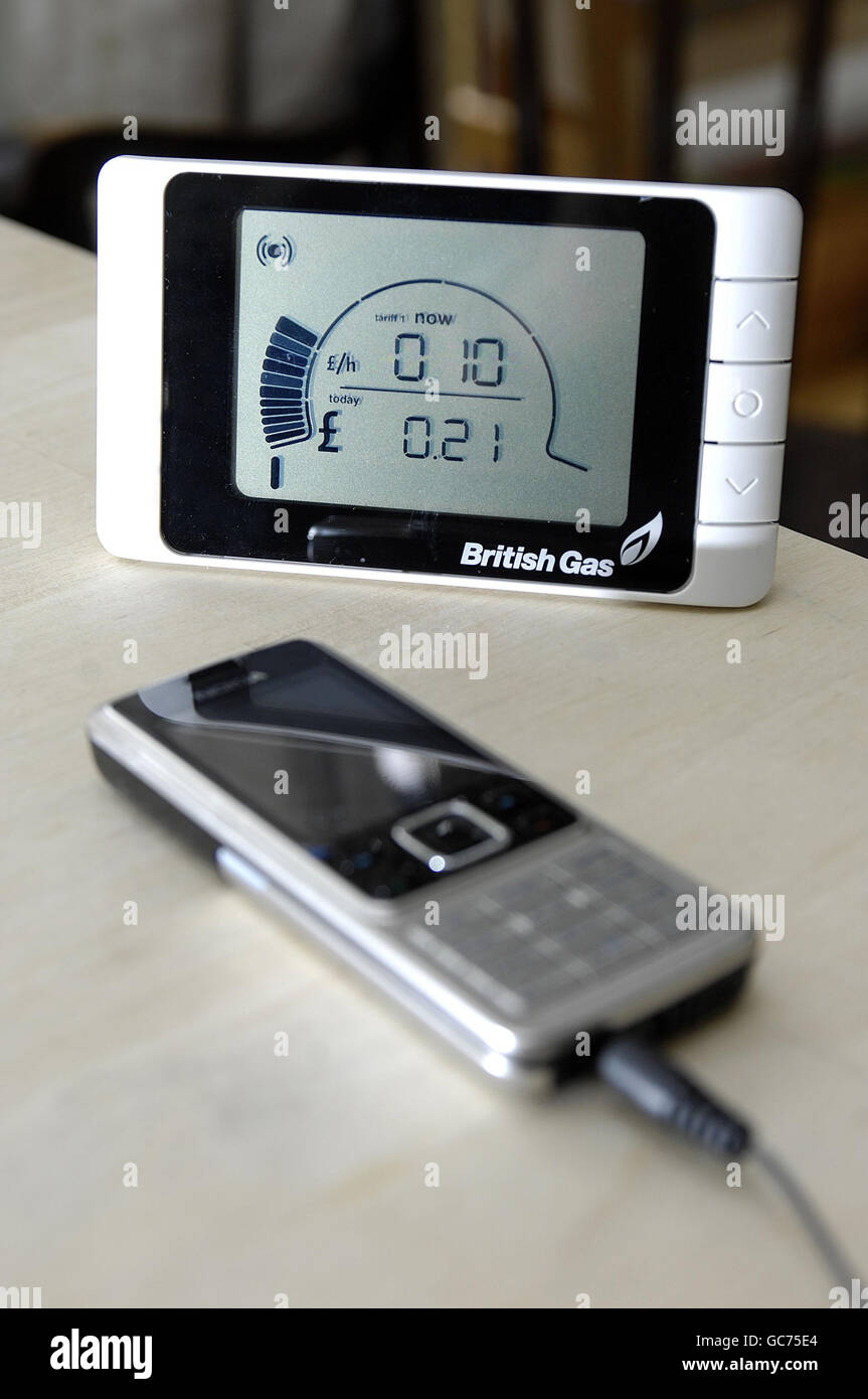 British gas energysmart monitor hi-res stock photography and images - Alamy