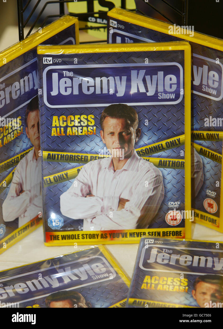 Jeremy Kyle DVD Stock Photo - Alamy