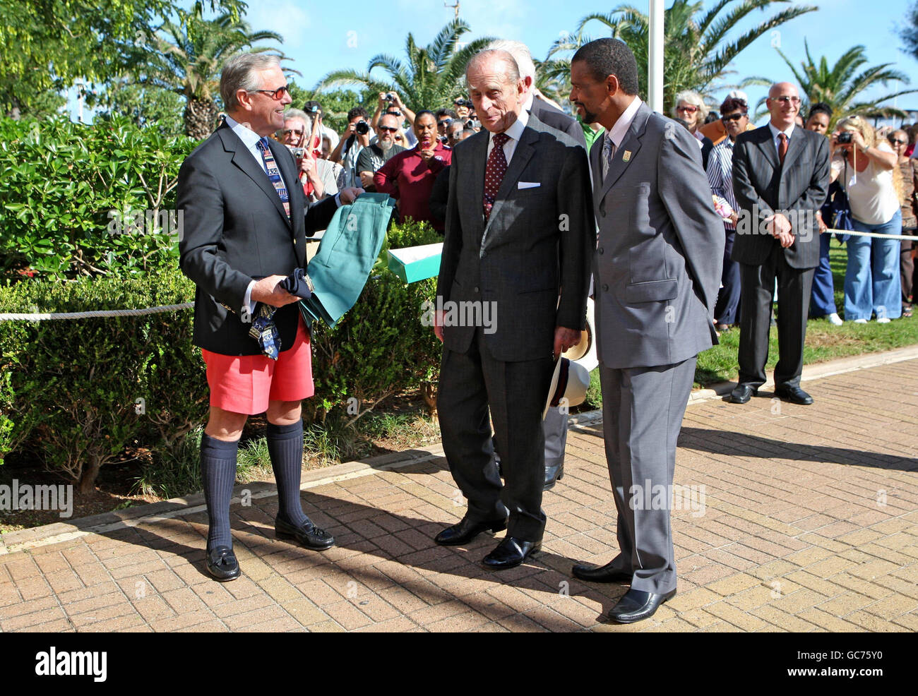 Royal visit to Bermuda Stock Photo - Alamy