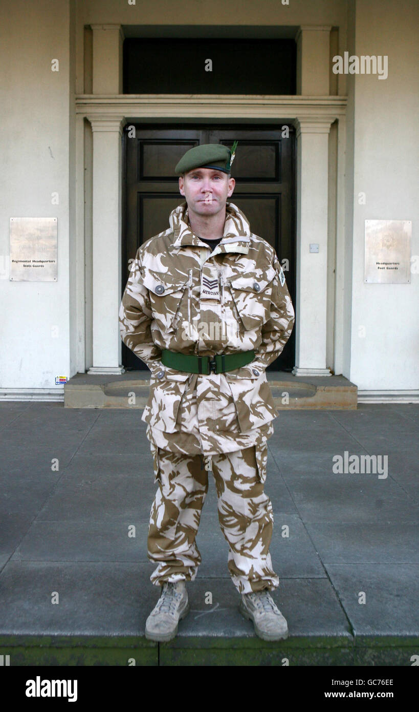 Sergeant Alex Green, 40, from Cheltenham, of 4th Battalion The Mercian ...