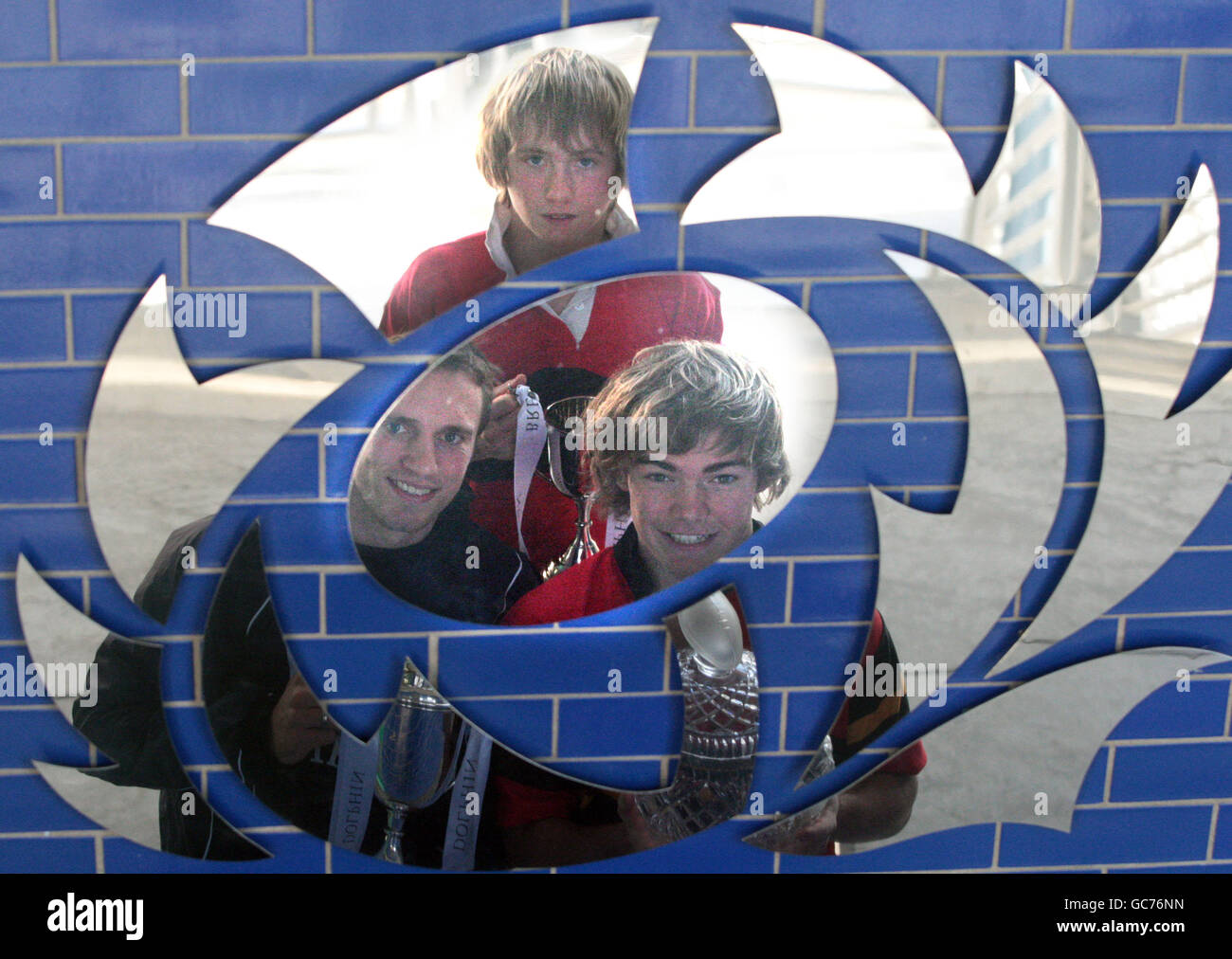 Edinburgh's Paul Henderson (top), Scotland Captain Mike Blair and ...